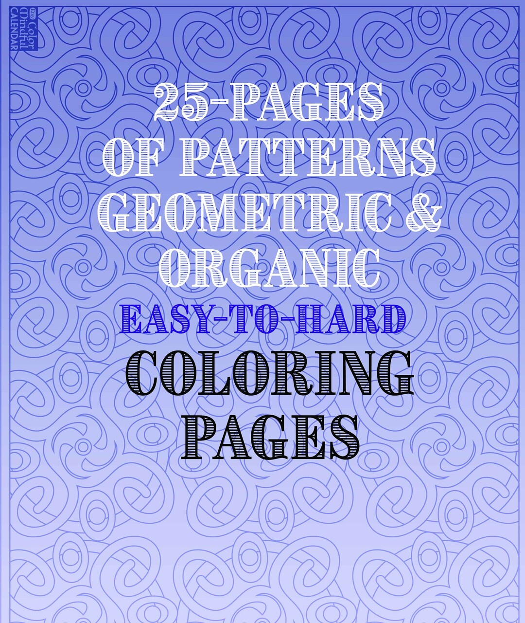 25-pages of Pattern: Coloring Pages - Etsy