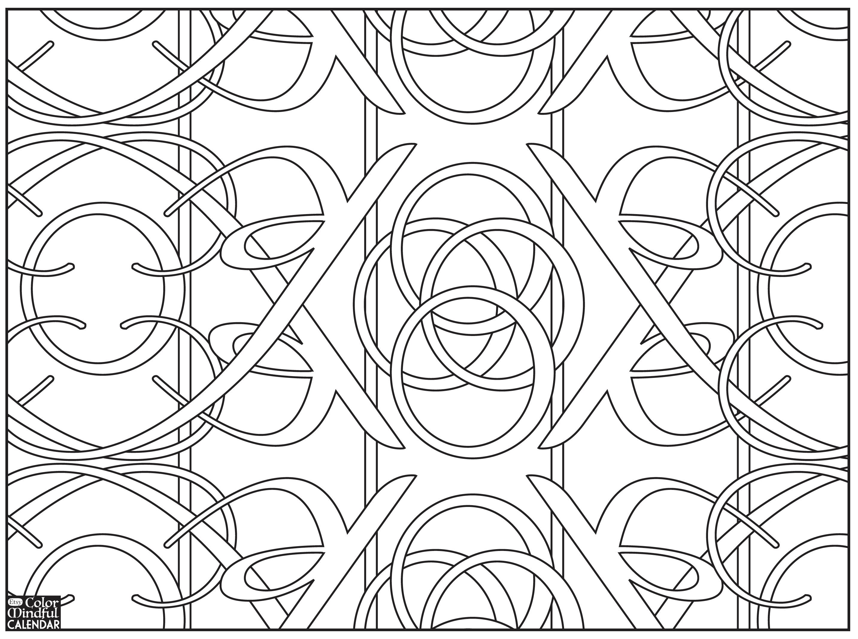 25-pages of Pattern: Coloring Pages - Etsy