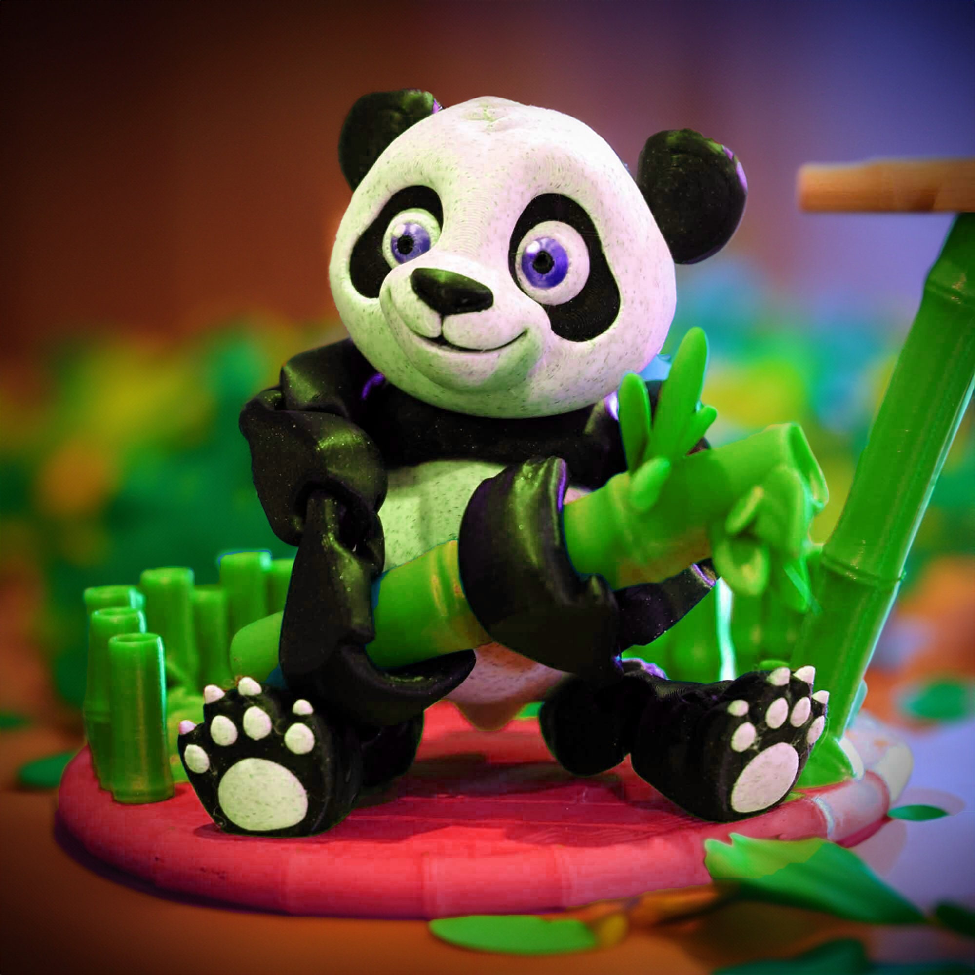 3D STL Panda Printing STL ,suitable 3D Printing Filament - Etsy