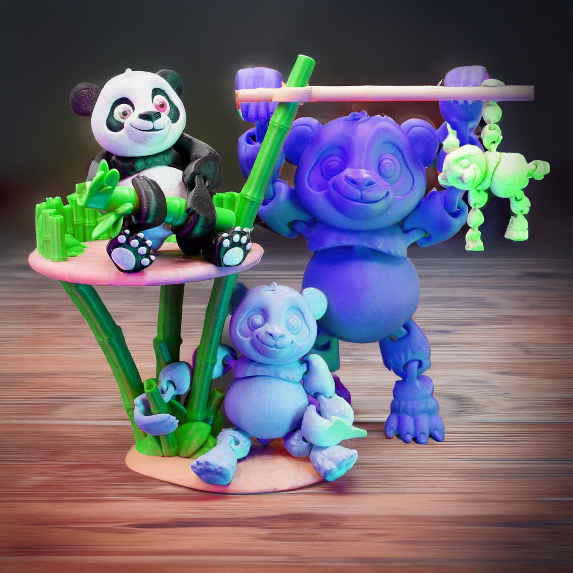 3D STL Panda Printing STL ,suitable 3D Printing Filament - Etsy