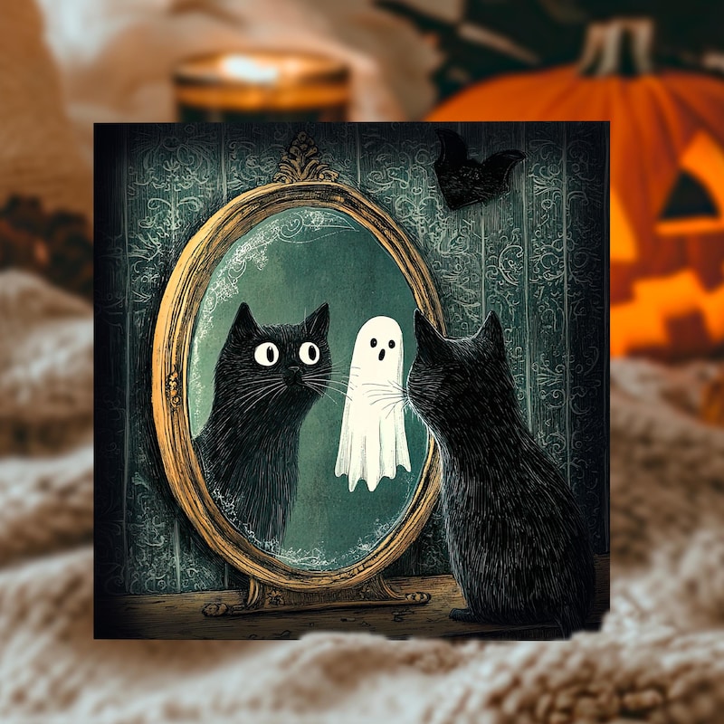 Personalised Spooky Card - Etsy UK