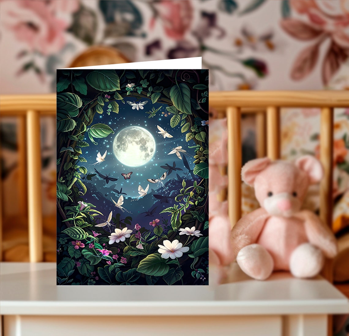 Magic Moonlight Card Birthday Invitation Gifts Girl Daughter Niece ...