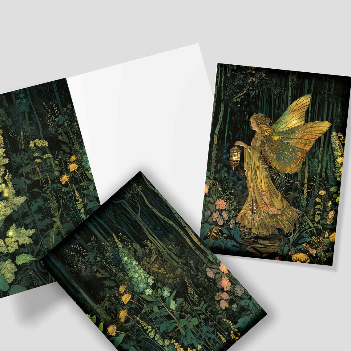 Unique Gift for Fairies Lovers, Fully Illustrated Birthday Greeting ...