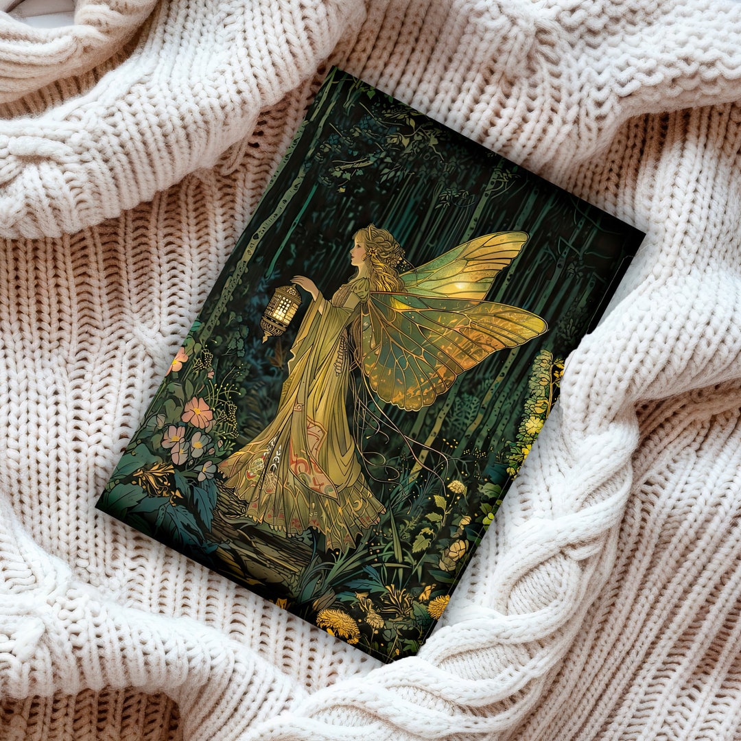 Unique Gift for Fairies Lovers, Fully Illustrated Birthday Greeting ...