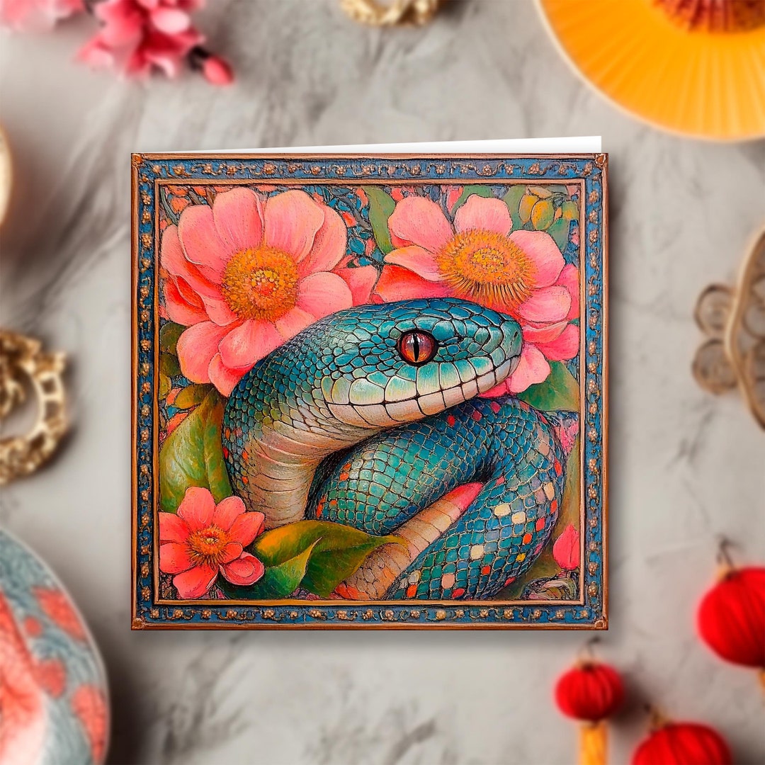 Lunar New Year 2025, Chinese New Year of the Wood Snake - Gift Happy ...