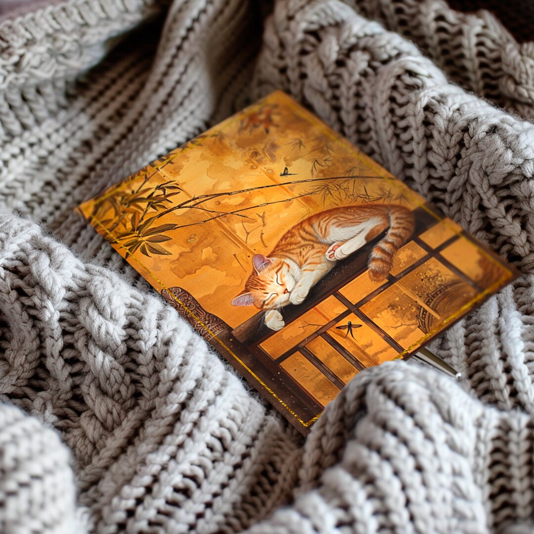 Customisable Ginger Cat Birthday Card Gift for Cat Parents or Cat ...