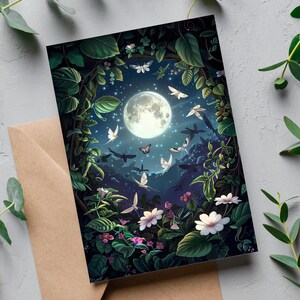 Magic Moonlight Card Birthday Invitation Gifts Girl Daughter Niece ...