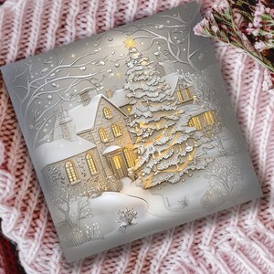 Perfect Personalised Christmas 2025 Gift, Luxury Illustrated Greeting ...