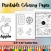 Alphabet Coloring Pages for Kids - Learn to Read and Write the Abc's ...