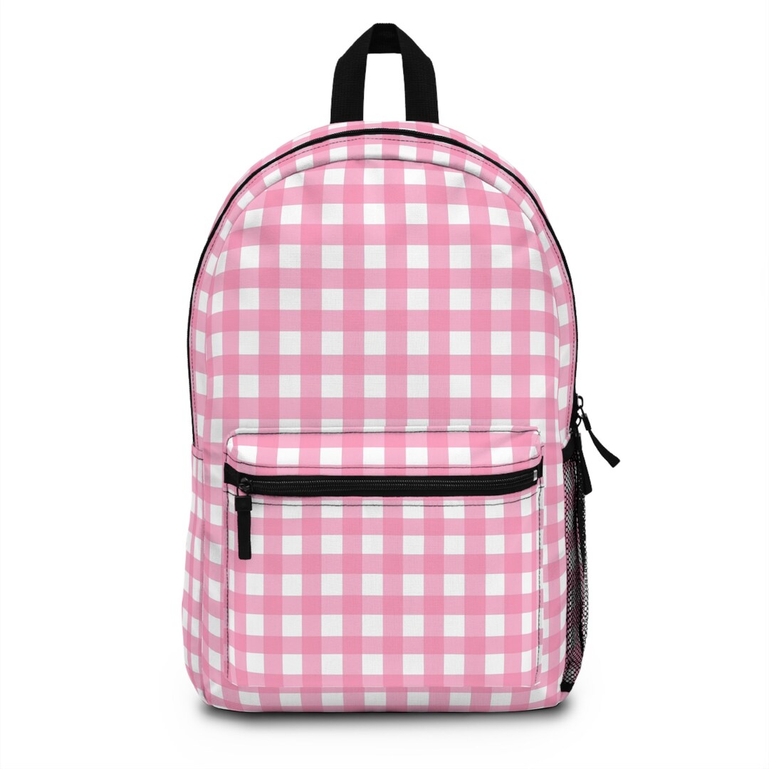 Barbie Themed Pink & White Backpack - Etsy