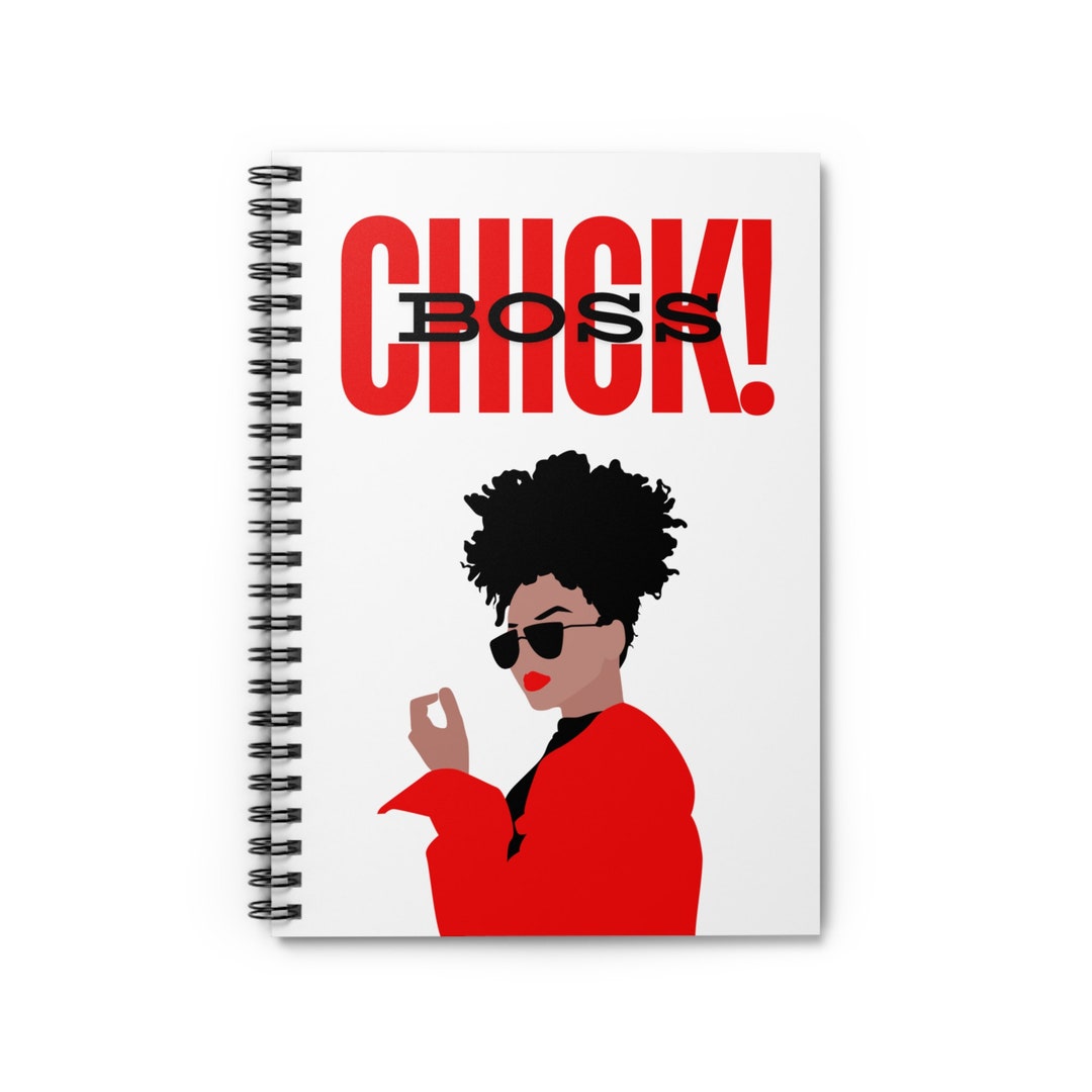 Boss Chick notebook - Etsy
