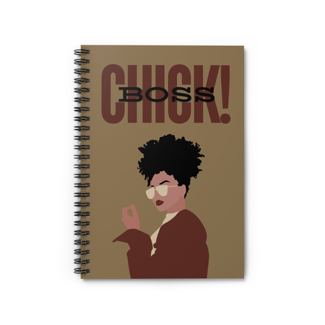 Boss Chick notebook - Etsy