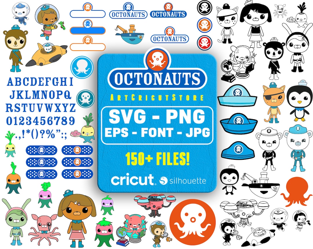 Octanauts Svg, Octanauts Png, Octonauts Clipart, Octonauts Birthday Svg ...