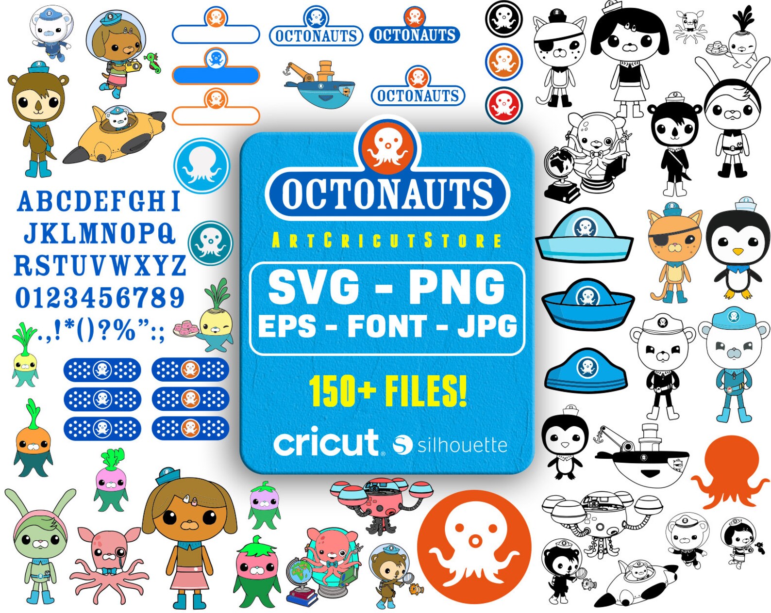 Octanauts Svg, Octanauts Png, Octonauts Clipart, Octonauts Birthday Svg ...