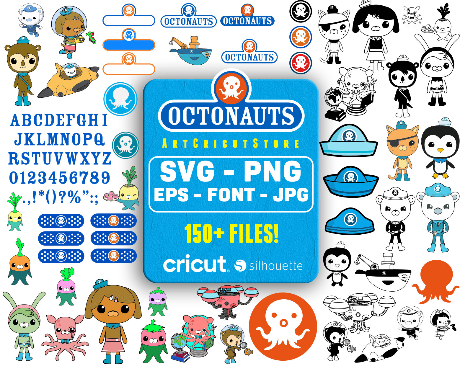 Octanauts Svg, Octanauts Png, Octonauts Clipart, Octonauts Birthday Svg ...
