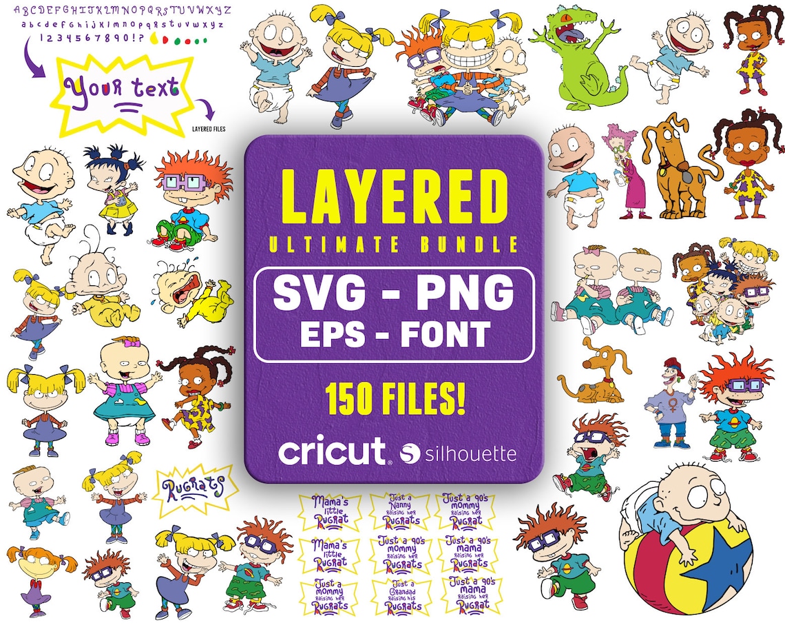 Rugrats Svg, High Quality Rugrats PNG, Rugrats Font, Rugrats Logo ...