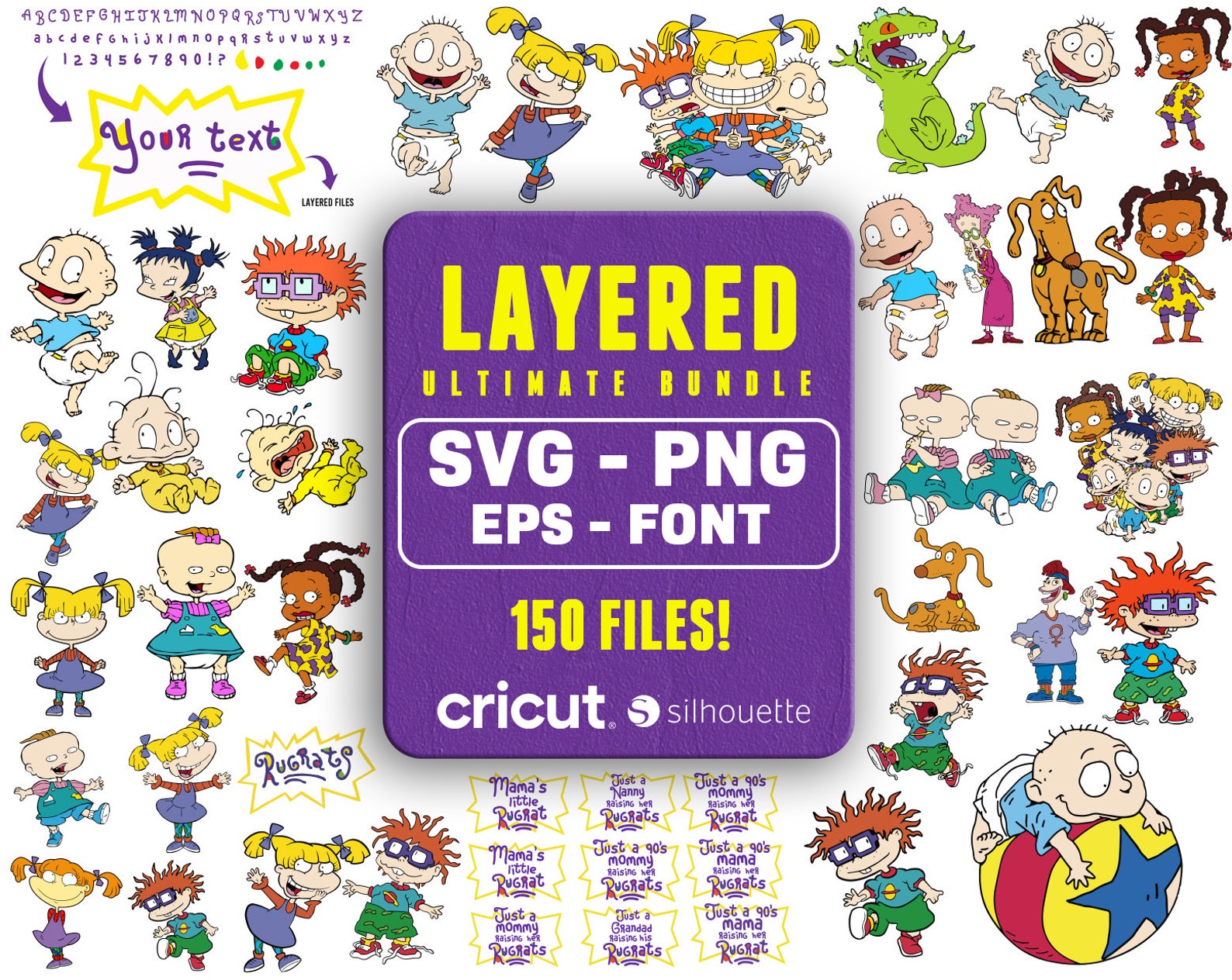 Rugrats Svg, High Quality Rugrats PNG, Rugrats Font, Rugrats Logo ...