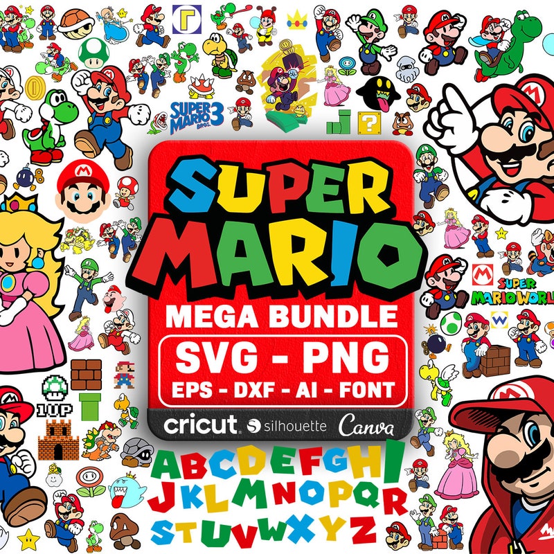 Super Mario Cloud - Etsy