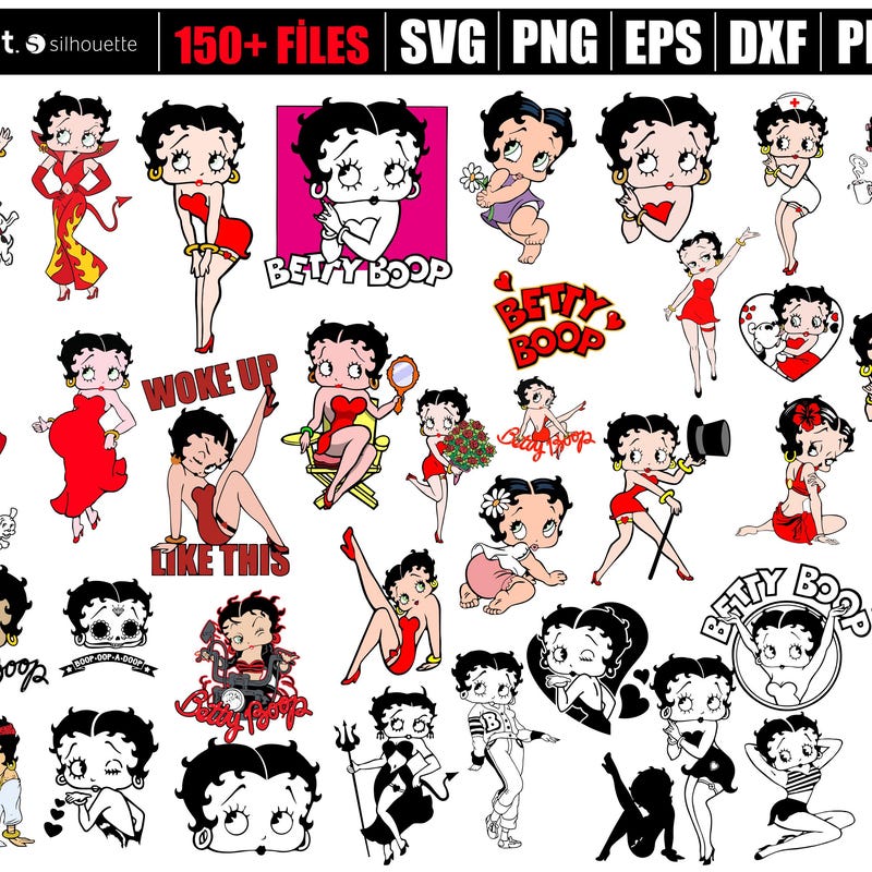 Betty Boop Image Download - Etsy