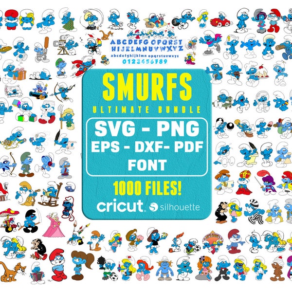 Smurfs - Etsy
