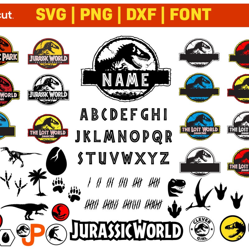 Jurassic Park Font - Etsy
