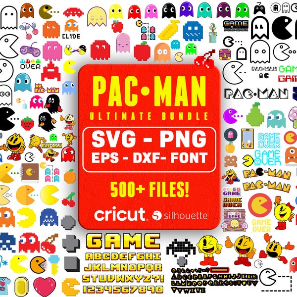 Pixels Pac Man - Etsy UK
