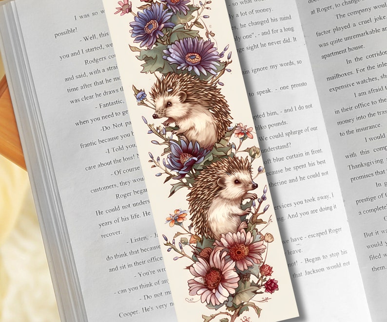 Printable Bookmarks Set of 8 Digital Download 11x8.5 PDF and Separate ...