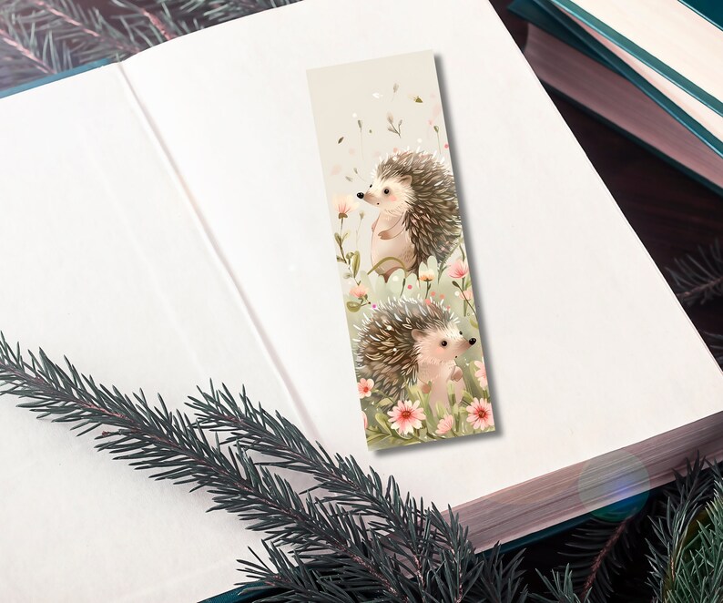 Printable Bookmarks Set of 8 Digital Download 11x8.5 PDF and Separate ...