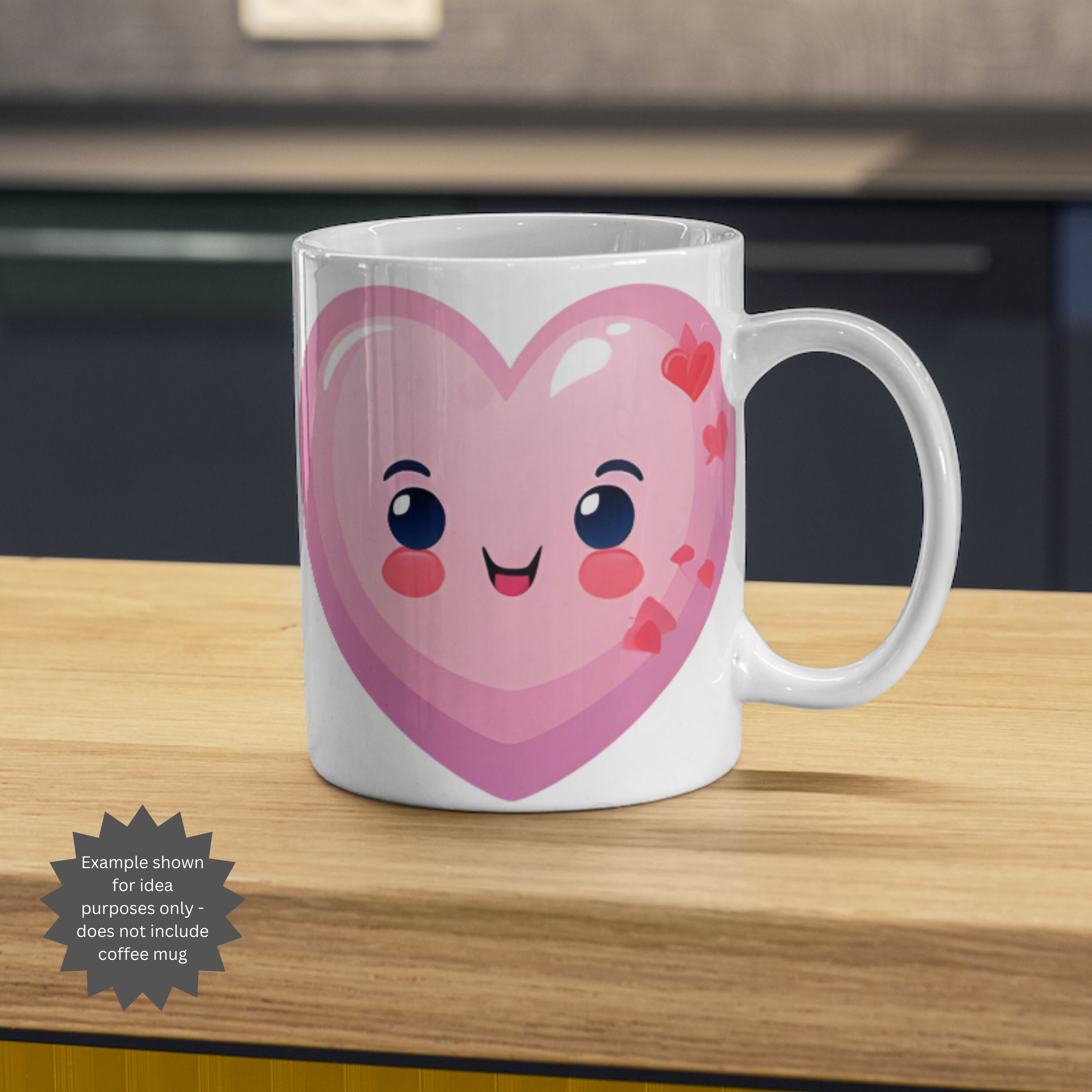 Cute Hearts Clipart Bundle Set of 68 Clipart Files Kawaii Hearts Cute ...