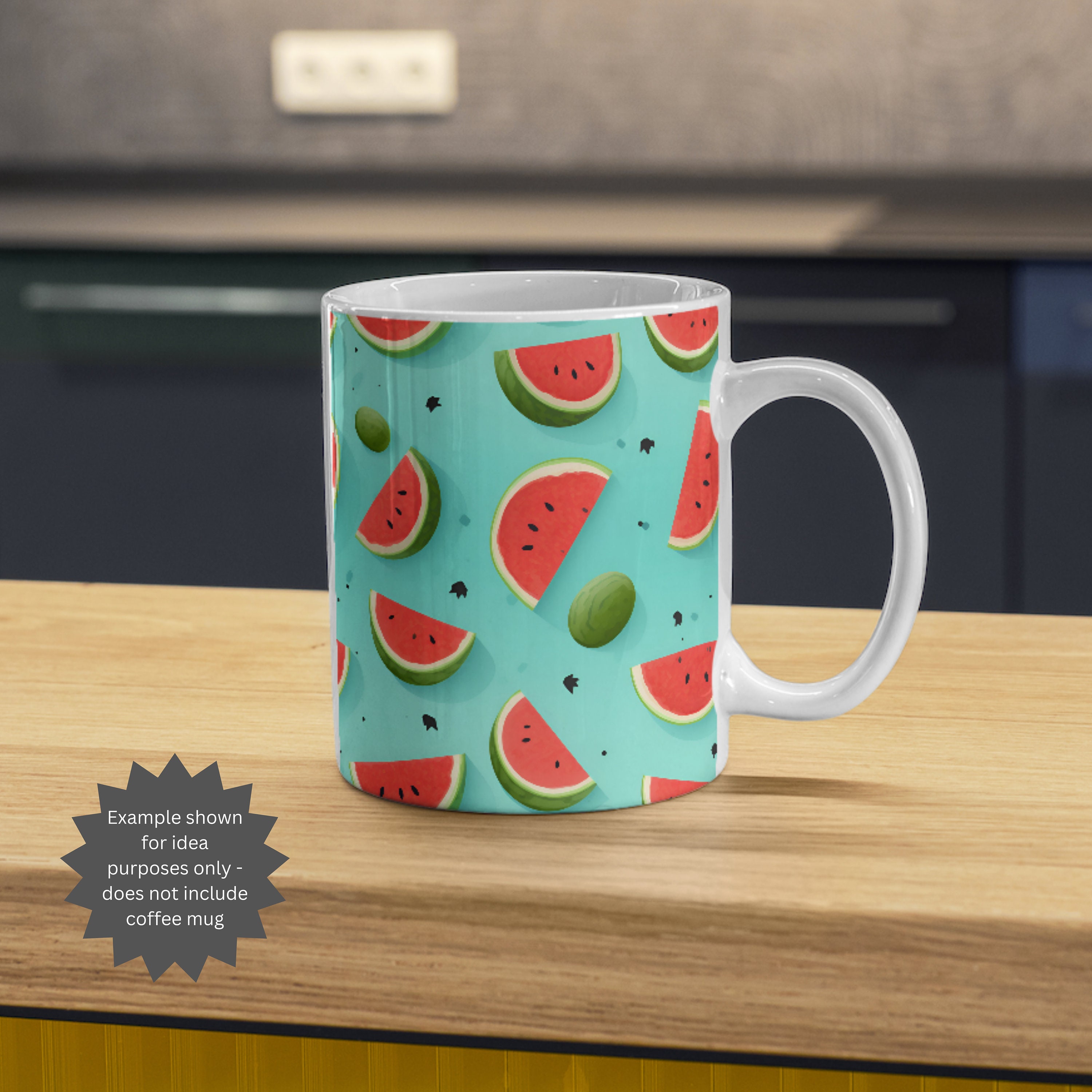 Watermelon Printable Background Scrapbook Papers, 12x12 Seamless ...