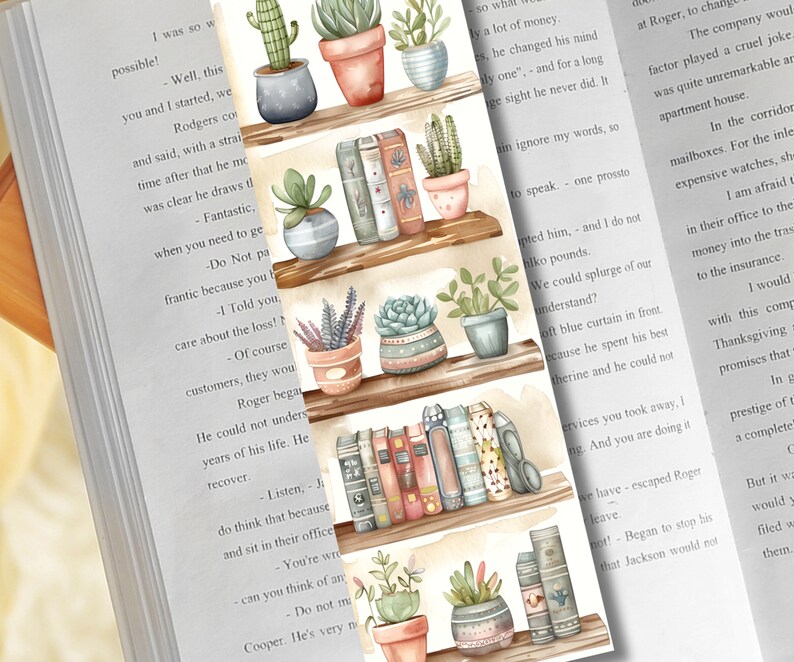 Printable Bookmarks Set of 8 Digital Download 11x8.5 PDF and Separate ...