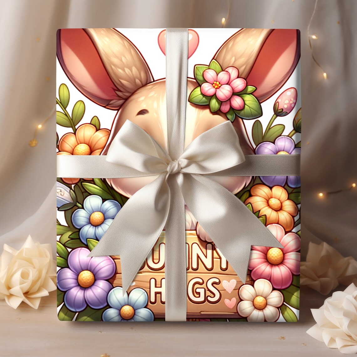 Hoppy Easter Clipart Set of 8 Clipart PNG Files Kawaii Cute Easter ...