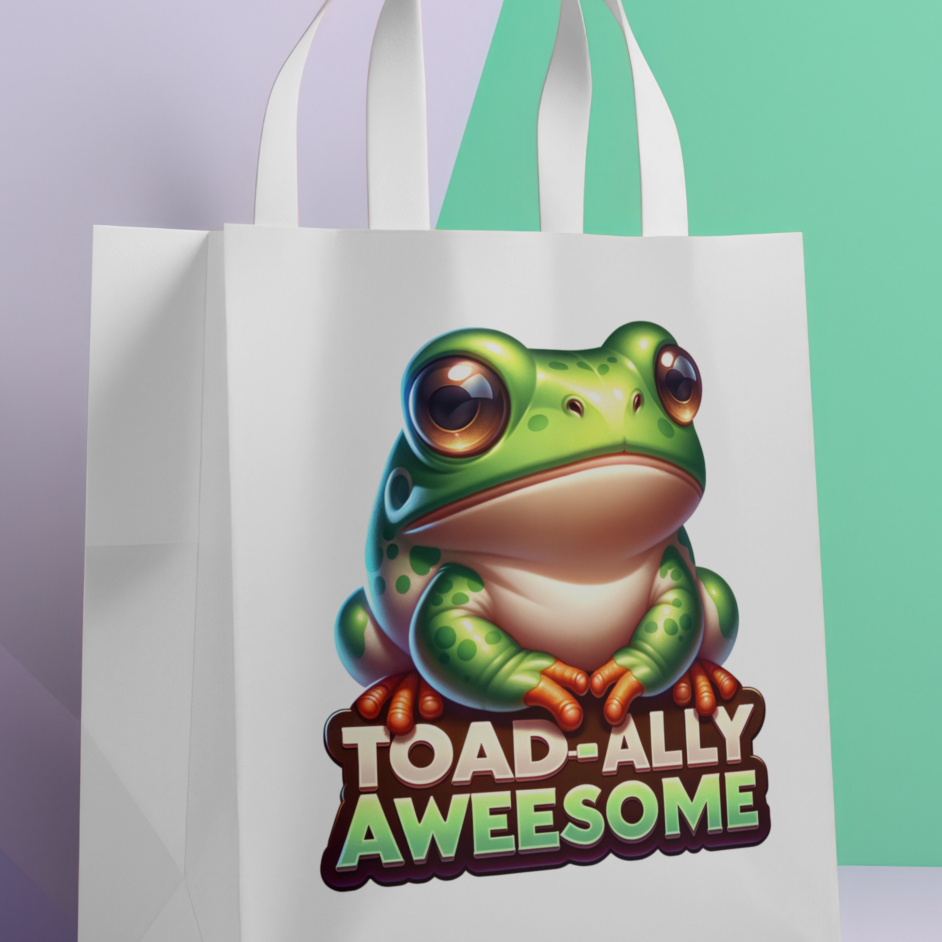 Toad-ally Awesome Frogs Set of 8 Clipart PNG Files Transparent ...