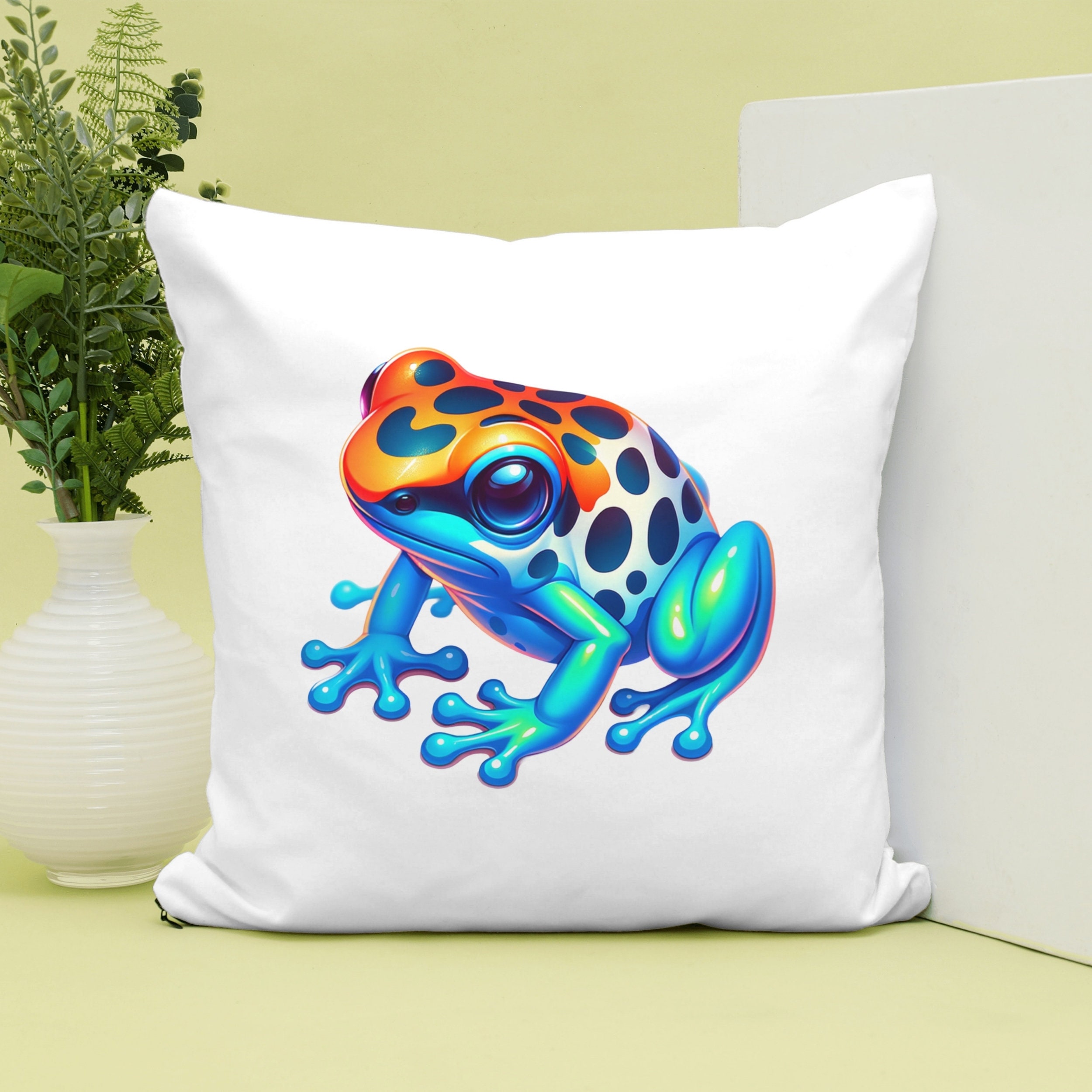 Toad-ally Awesome Frogs Set of 8 Clipart PNG Files Transparent ...