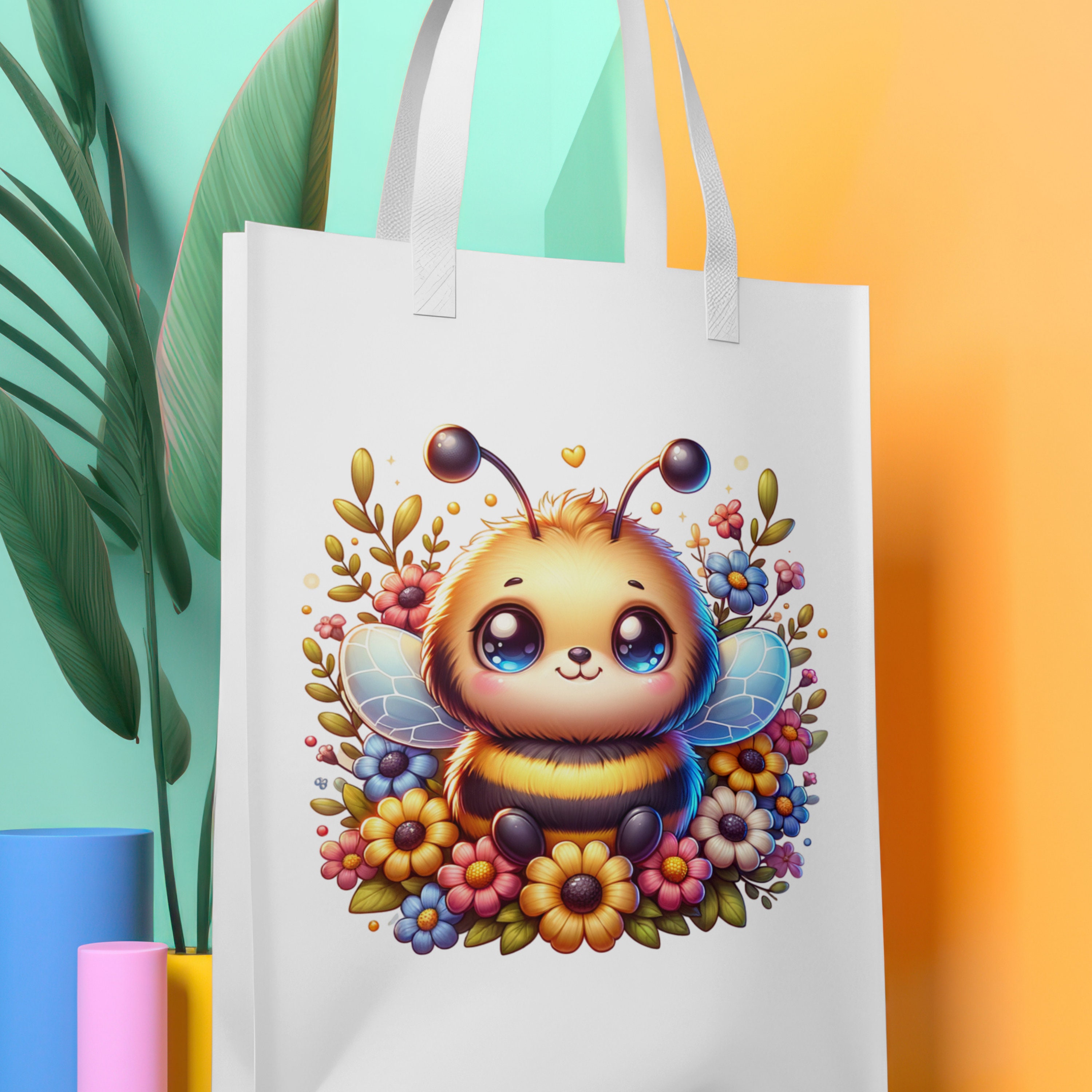 Cute Garden Insects Clipart Set of 16 Clipart PNG Files Kawaii Bug ...