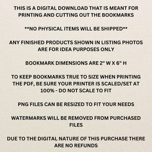 Oceanscape Printable Bookmarks Set of 8 Digital Download 11x8.5 PDF and ...