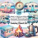 Camping Clipart Bundle Set of 30 Adorable Outdoor Themed PNG Files ...