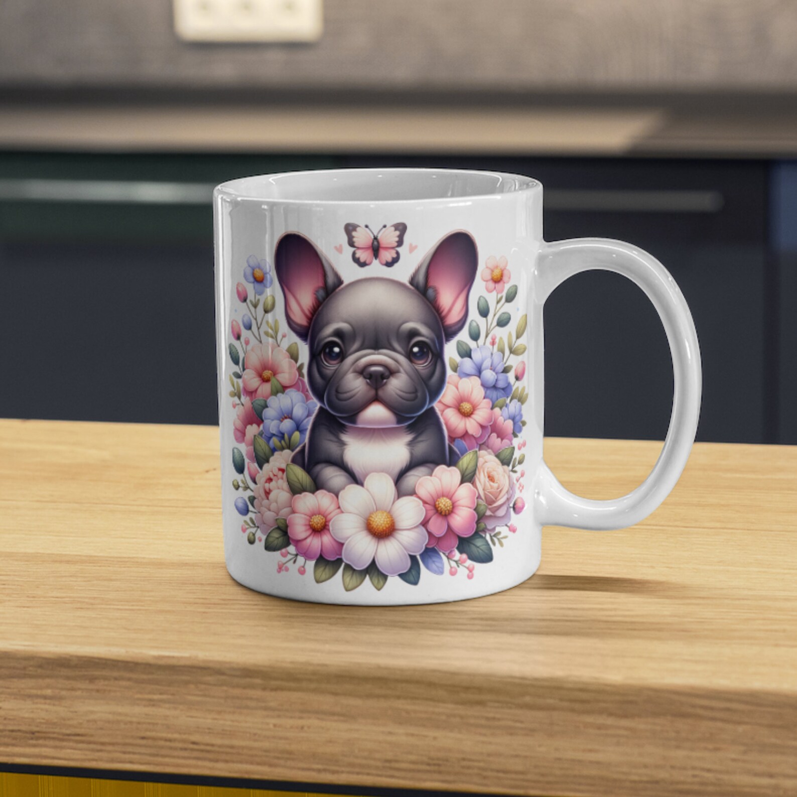 Spring Frenchies Clipart Bundle Set of 8 Clipart Files Cute French ...