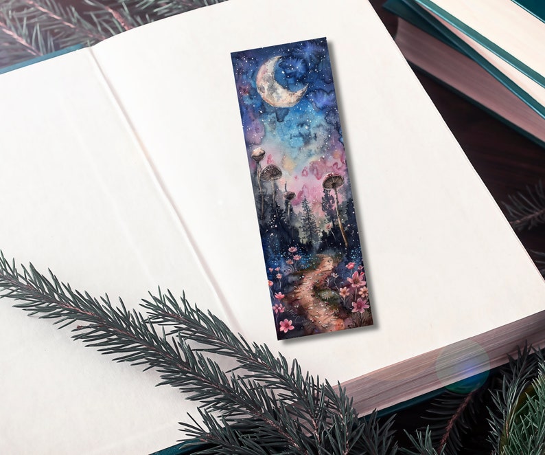 Printable Bookmarks Set of 8 Digital Download 11x8.5 PDF and Separate ...