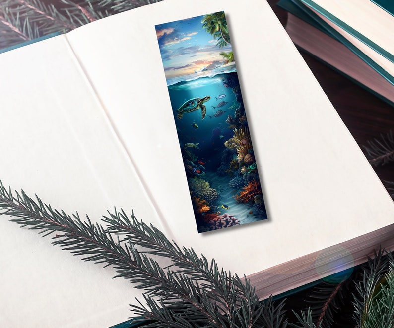 Printable Bookmarks Set of 8 Digital Download 11x8.5 PDF and Separate ...