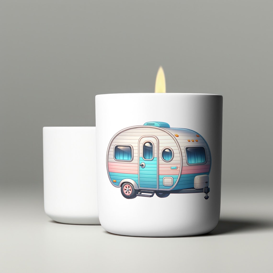 Camping Clipart Bundle Set of 30 Adorable Outdoor Themed PNG Files ...