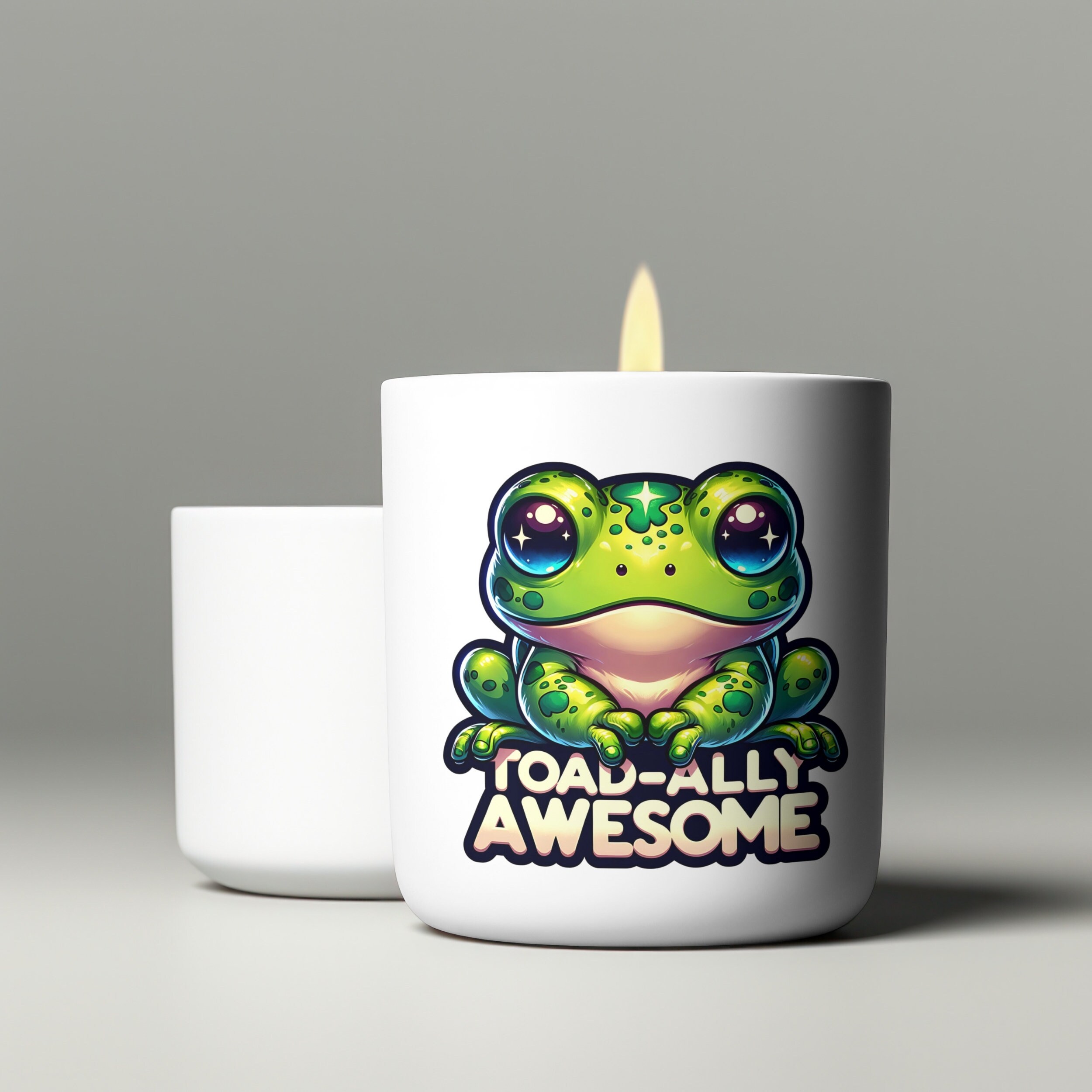Toad-ally Awesome Frogs Set of 8 Clipart PNG Files Transparent ...