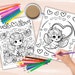 Cute Cupid Coloring Book, Cute Valentine Cupid Coloring Pages for Girls ...