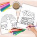 Valentines Day Coloring Book, Bold Easy Valentine Coloring Pages for ...