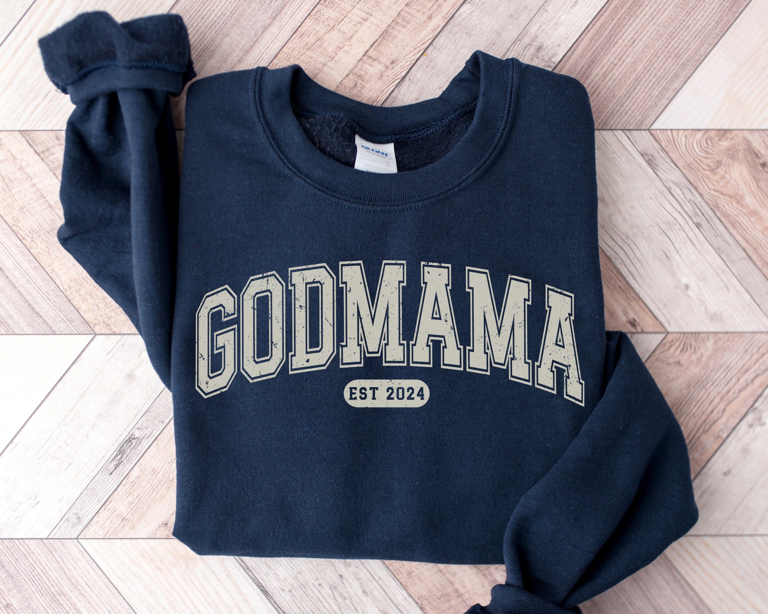 Personalized Godmother Sweatshirt, Godmom Sweatshirt, Godmother Gift ...
