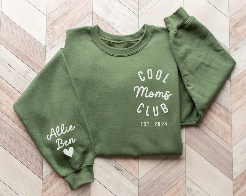 Custom Cool Moms Club and Cool Dads Club Sweatshirt Hoodie Shirt Kid ...