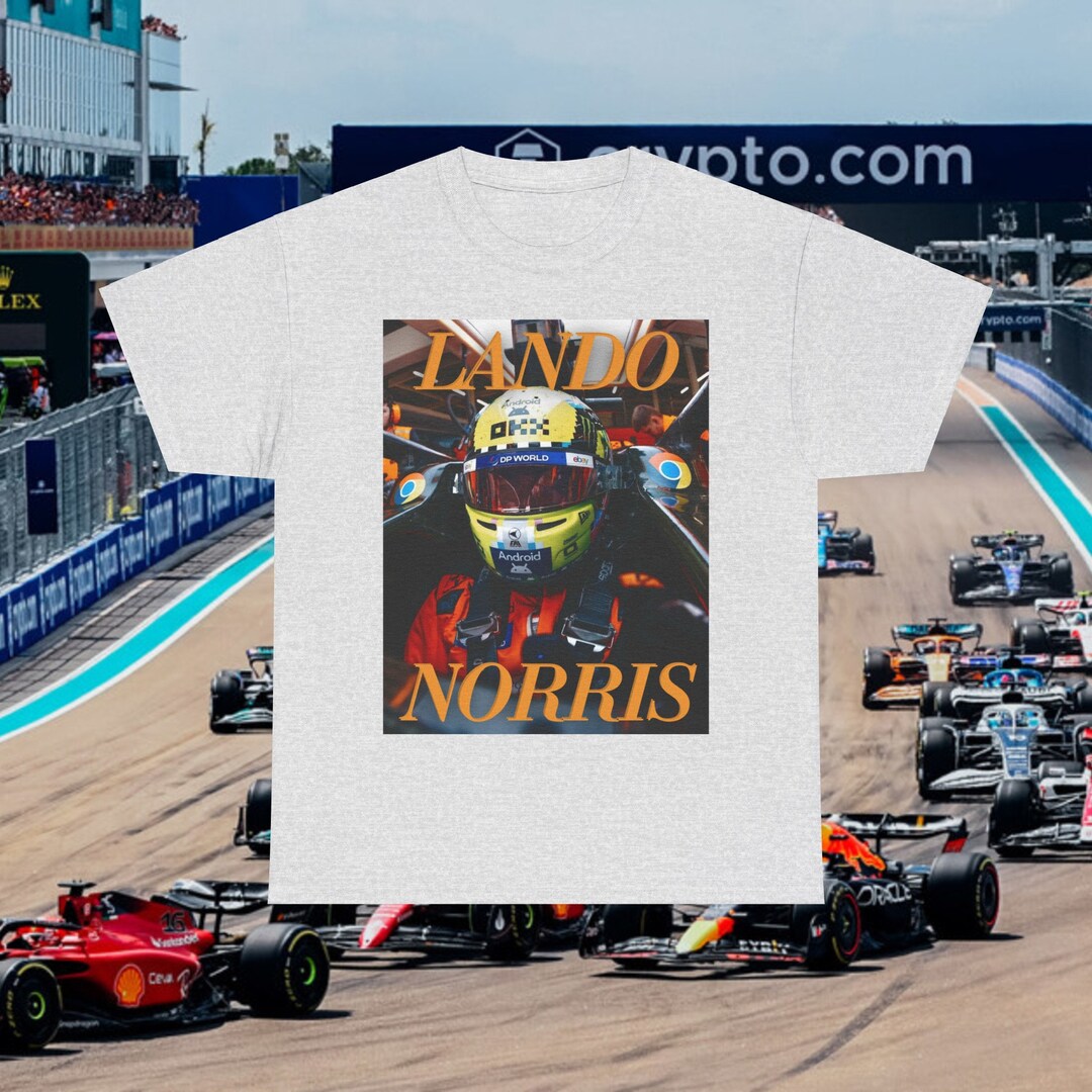 Lando Norris F1 Shirt, F1 Shirt, Mclaren Shirt, Racing Team Shirt, NOR4 ...