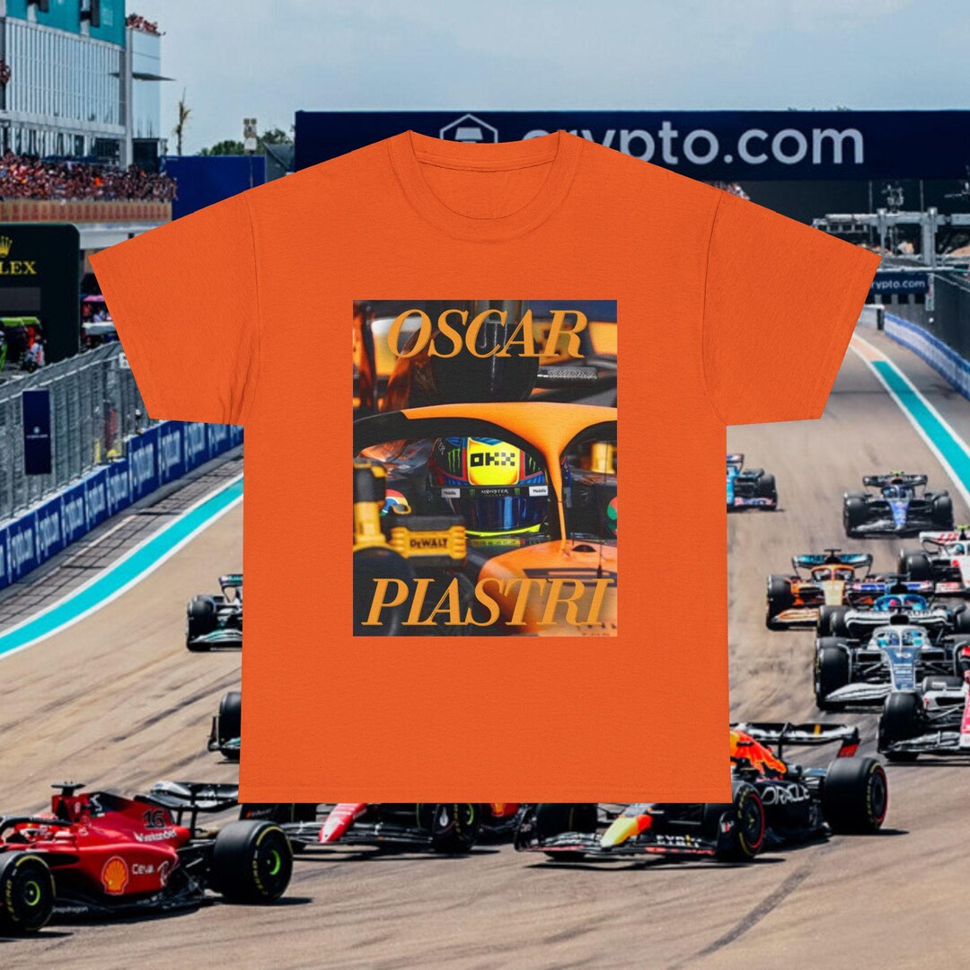 Oscar Piastri F1 T Shirt, F1 Home Win, Mclaren Shirt, Racing Team Shirt ...