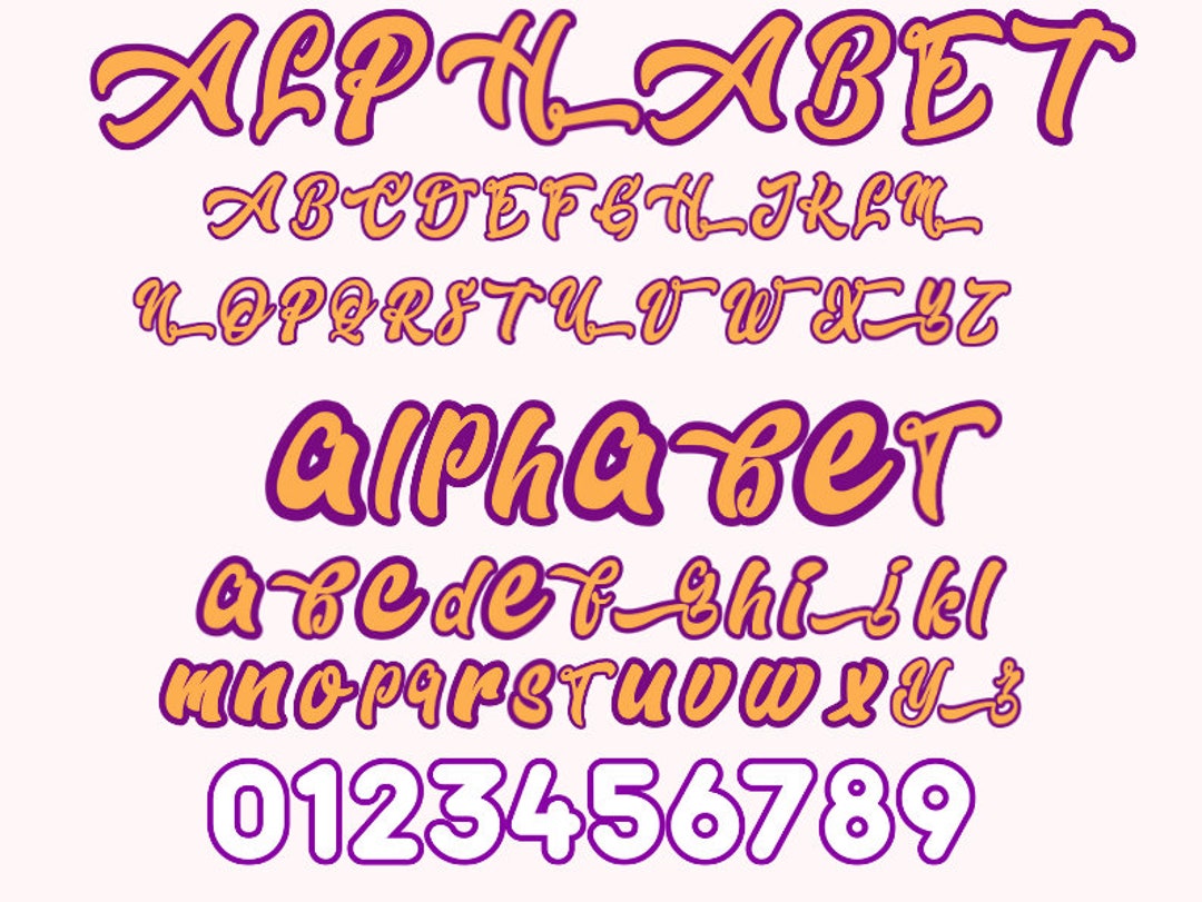 Corner Font, Alphabet, Svg, Png, Pdf, INSTANT DOWNLOAD - Etsy