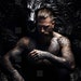 James Male Model, AI Cover Model, Werewolf, Tattoos, Throne, Wolf ...